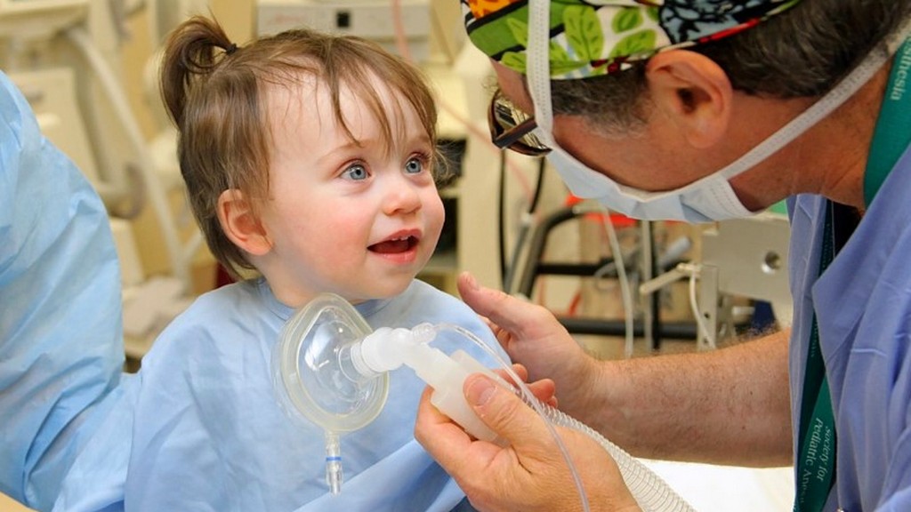 Equipo de anestesia pediátrica